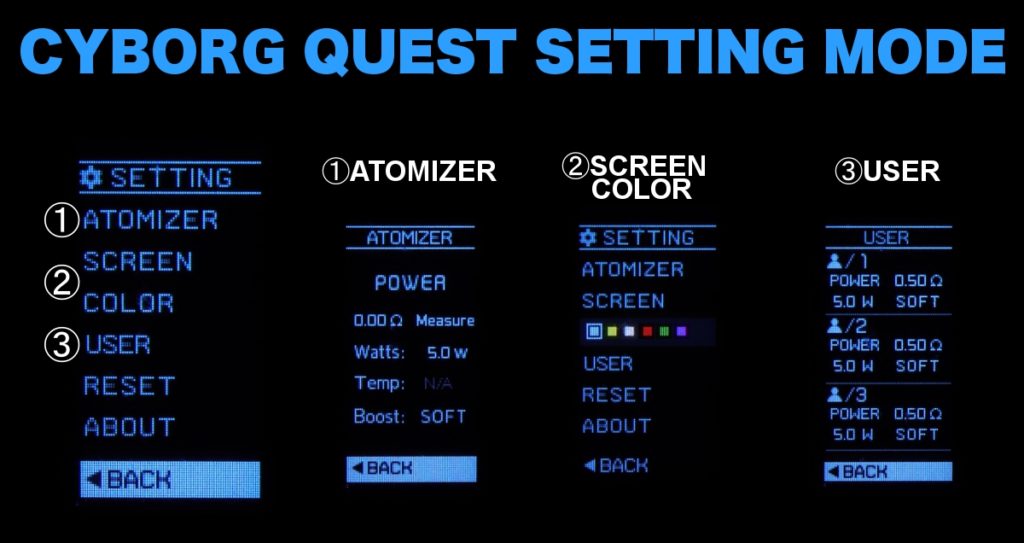 LOST VAPE CYBORG QUEST 100W MODレビュー | Vapezine VAPEレビューブログ ベプジン