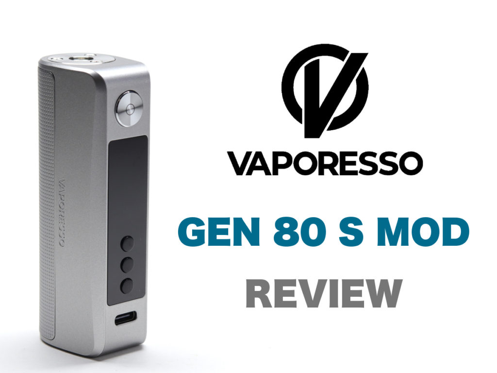 VAPORESSO GEN 80 S MODレビュー | Vapezine VAPEレビューブログ ベプジン